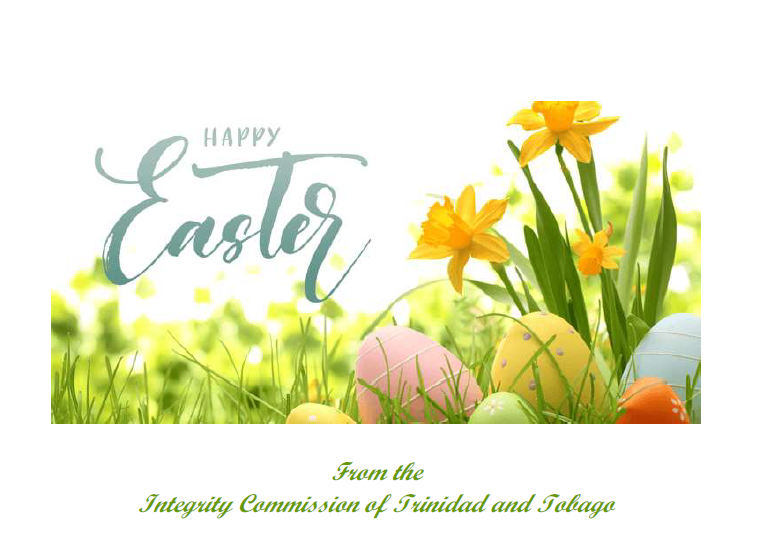 HAPPY EASTER – The Integrity Commission of Trinidad and Tobago