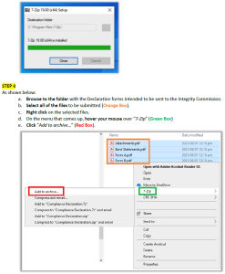 Digital (Electronic) Filing – How to Encrypt Your Declaration Documents ...